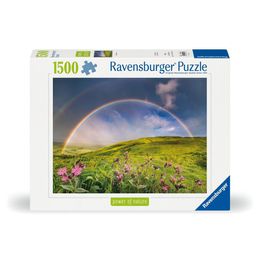 RAVENSBURGER VERLAG Erwachsenenpuzzle Power of Nature 1500 Teile - Spektakul&auml;rer Regenbogen