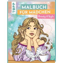 Malbuch f&uuml;r M&auml;dchen Beauty & Style