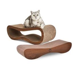 Canadian Cat Company Kratzbrett Orbit + Satellite 2.0 braun