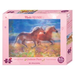 Die Spiegelburg Lentikular Puzzle Pferdefreunde
