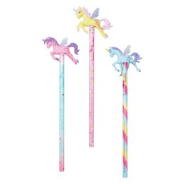 Bleistift mit Topper Einhorn Paradies