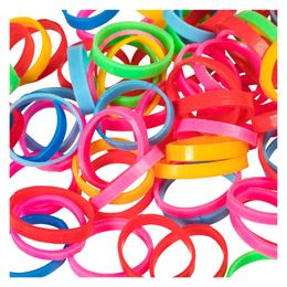 Loesdau bunte M&auml;hnengummis rot/gelb/blau