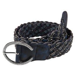 Pikeur G&uuml;rtel geflochten blau 75