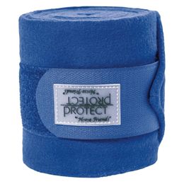 PROTECT by Horse-Friends Fleecebandagen blau Warmblut