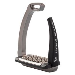 ACAVALLO Steigb&uuml;gel Rel-X EASY grau Standard