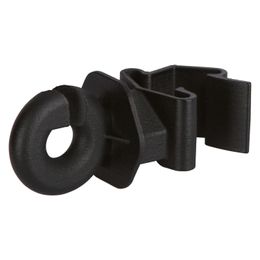 AKO Ringisolatoren f&uuml;r Metallpfahl schwarz