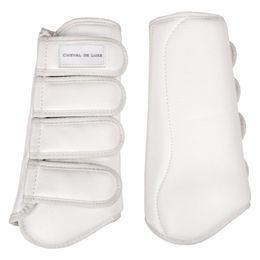 Cheval de Luxe Dressurgamaschen, hinten wei&szlig; L