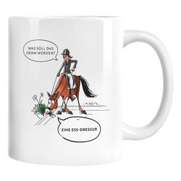 mrs. RIDE Keramiktasse wei&szlig;