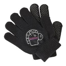 Black Forest Handschuhe, f&uuml;r Kinder schwarz Damen Einheitsgr&ouml;&szlig;e