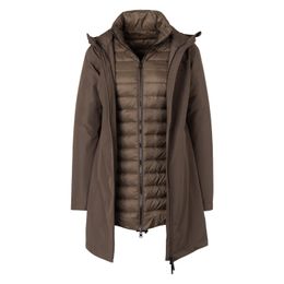 Cheval de Luxe Parka 3-in1 braun Damen M