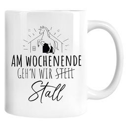 mrs. RIDE Keramiktasse wei&szlig;