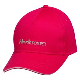 Black Forest Baseballcap mit Glitzerprint rot Damen Einheitsgr&ouml;&szlig;e