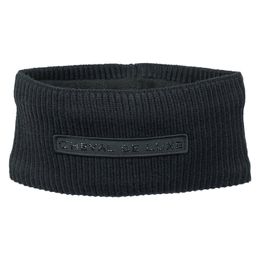 Cheval de Luxe Stirnband mit Glitzerpatch Schriftzug schwarz Einheitsgr&ouml;&szlig;e