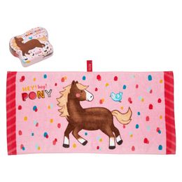 Die Spiegelburg Zauberhandtuch Mein kleiner Ponyhof