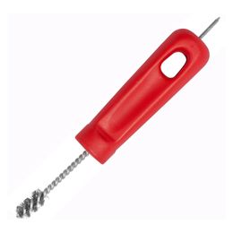 HEPP Stollenb&uuml;rste mit Reinigungsdorn rot M10 + 3/8