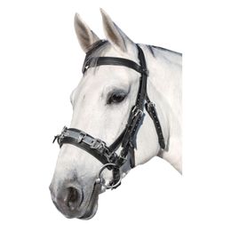 Loesdau Kappzaum Comfort schwarz Pony