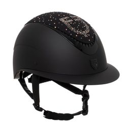 EQUESTRO Reithelm Proxima Wide Visor schwarz S(52-54)