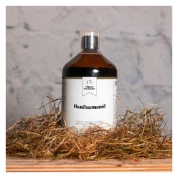 Allg&auml;uer Pferdefutter Hanfsamen&ouml;l 1 Liter