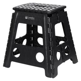 Loesdau Aufsteighilfe klappbar schwarz 39 cm