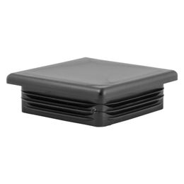 Loesdau Ersatz-Kunststoff-Stopfen schwarz 60 x 60 mm