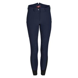 RIDE now Softshell Grip-Vollbesatz-Reithose blau Damen 72