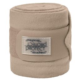 PROTECT by Horse-Friends Fleecebandagen braun Warmblut