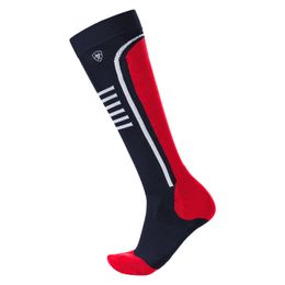 Ariat Kniestr&uuml;mpfe Slimline Performance Socks blau Einheitsgr&ouml;&szlig;e