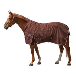Horse-friends Outdoordecke Hamburg High Neck Fleece braun 155 cm