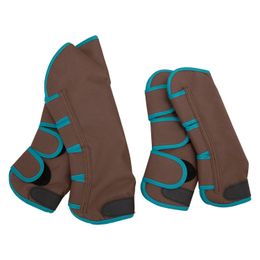 Mini-Shetty-Transportgamaschen, PROTECT by Horse-Friends schwarz/rosa