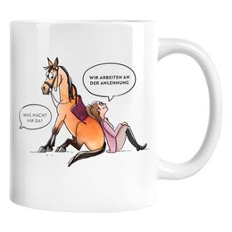 mrs. RIDE Keramiktasse wei&szlig;