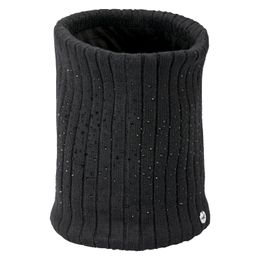 RIDE now Neckwarmer mit Glitzersteinen schwarz Einheitsgr&ouml;&szlig;e