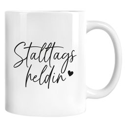mrs. RIDE Keramiktasse wei&szlig;