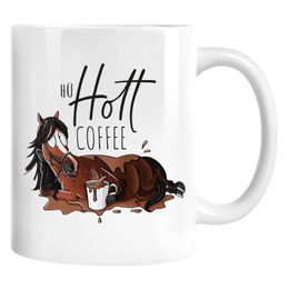mrs. RIDE Keramiktasse wei&szlig;
