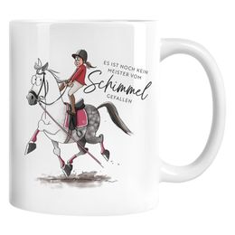 mrs. RIDE Keramiktasse wei&szlig;