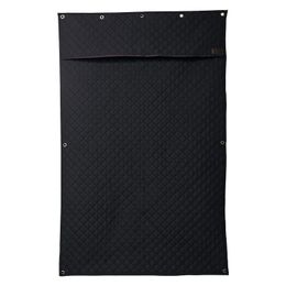 KENTUCKY Boxenwandvorhang schwarz