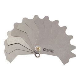 KS Tools Schwei&szlig;nahtlehre, 12 Blatt, 3-12mm (300.0619)