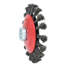 KS Tools Kegelform-Stahldrahtrundb&uuml;rste 0,5mm, &Oslash; 115mm (340.0049)