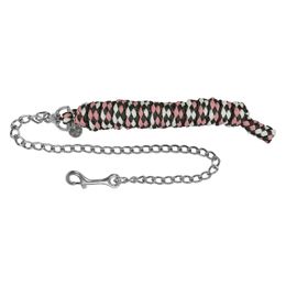 EQUEST F&uuml;hrkette Ultimo, f&uuml;r Pferde nickel/strawberry
