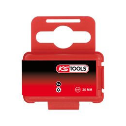 KS Tools 1/4" TORSIONpower Bit TX, 25mm, TB25, mit Bohrung, 5er Pack (918.3621)