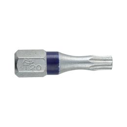 KS Tools 1/4" TORSIONpower Bit TX, 25mm, TB20, mit Bohrung (918.3615)