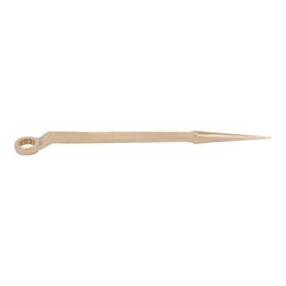 KS Tools BRONZEplus Montageringschl&uuml;ssel mit Dorn, gekr&ouml;pft 23 mm (963.8174)