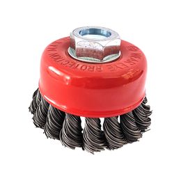 KS Tools Stahldrahttopfb&uuml;rste 0,5mm, &Oslash; 80mm (340.0023)
