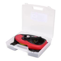 KS Tools Rahmenbandma&szlig; mit gelbem Stahlband, Kunststoffgeh&auml;use, 50m (300.0056)