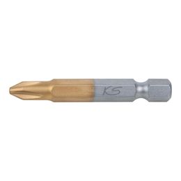KS Tools 1/4" TiN Bit, 50mm, PH2 (911.2644)