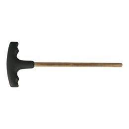 KS Tools BRONZEplus Innensechskant-Winkelstiftschl&uuml;ssel mit T-Griff 12 mm lang (963.1586)