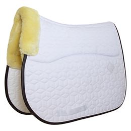 KENTUCKY Saddle Pad Skin Friendly wei&szlig; Dressur