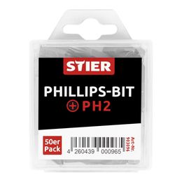 STIER Phillips-Bit-Gro&szlig;packung PH2 (903096)