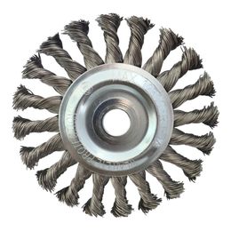 KS Tools Rostfreie Stahldrahtrundb&uuml;rste 0,5mm, &Oslash; 125mm (340.0047)