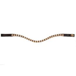Hans Melzer Horse Equipment Stirnriemen Stockholm braun XFull