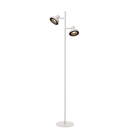 Lucide SENSAS Stehlampe Wei&szlig;, 2-flammig